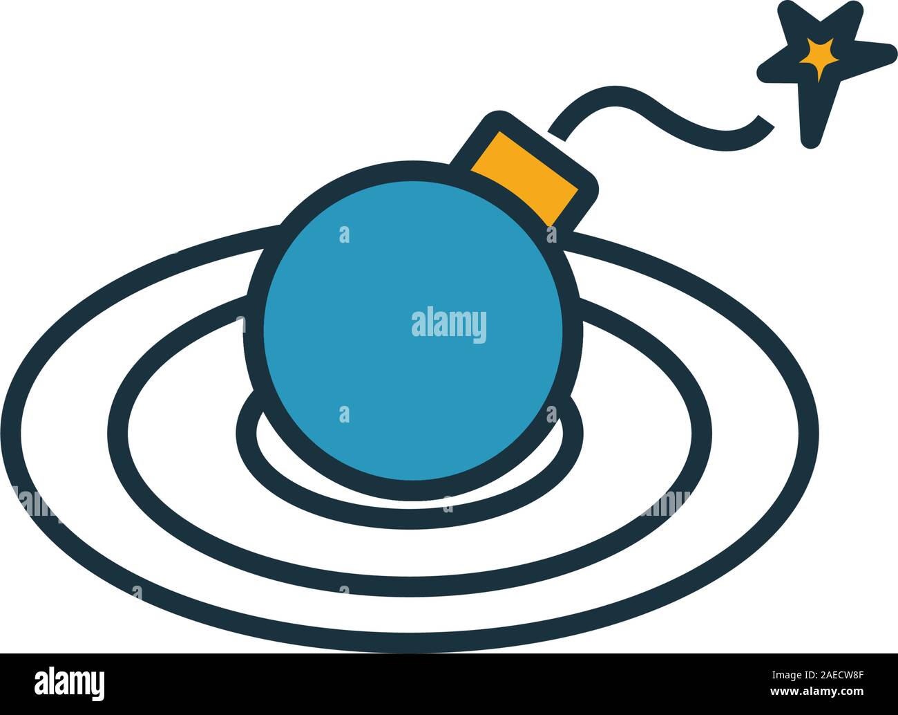 Scope Of Risk icon. Simple element from risk management icons ...