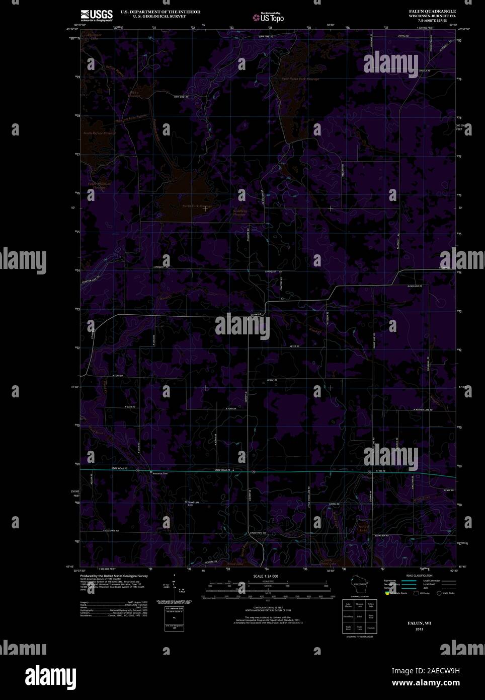 Falun map hi-res stock photography and images - Alamy