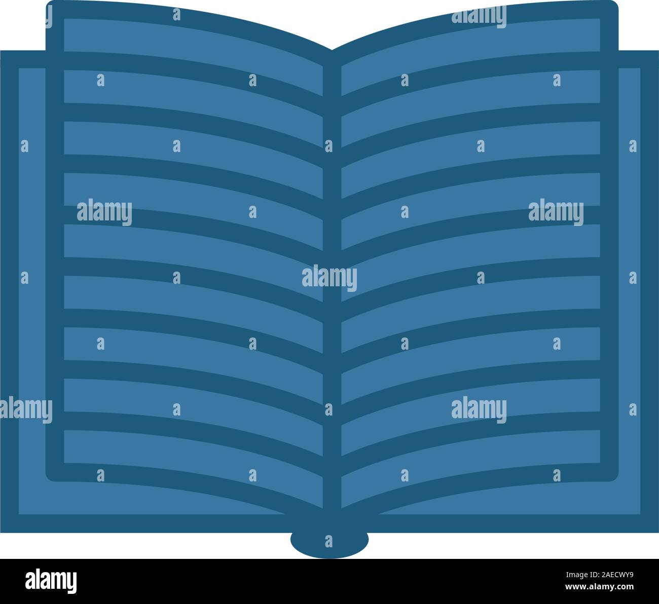 Notebook icon. Simple element from school icons collection. Creative ...