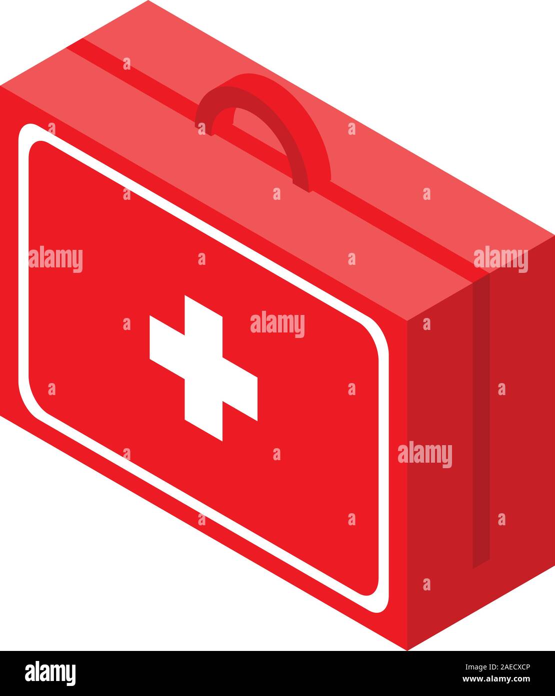 First aid kit icon, isometric style Stock Vector Image & Art - Alamy