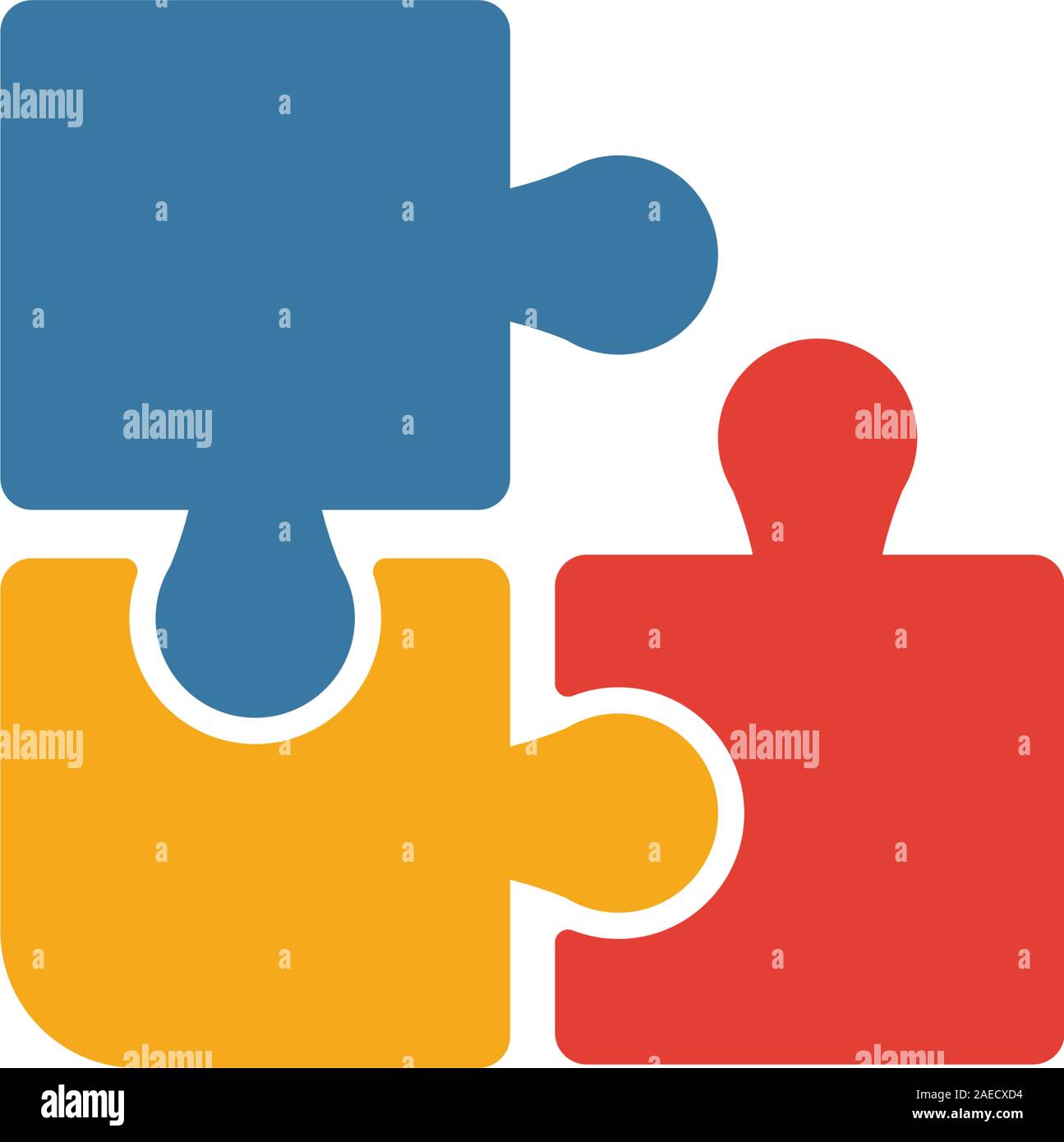 Puzzles icon. Simple element from seo icons collection. Creative ...