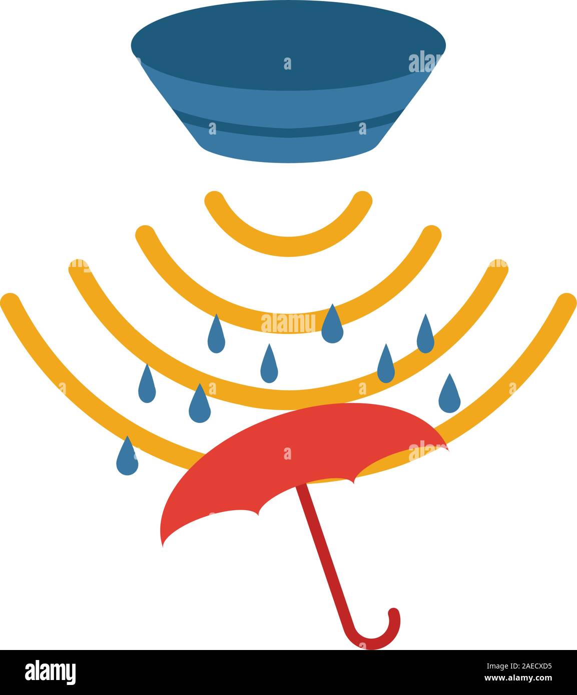 Rain Sensor icon. Simple element from sensors icons collection ... Rain Sensor icon. Simple element from sensors icons collection ...