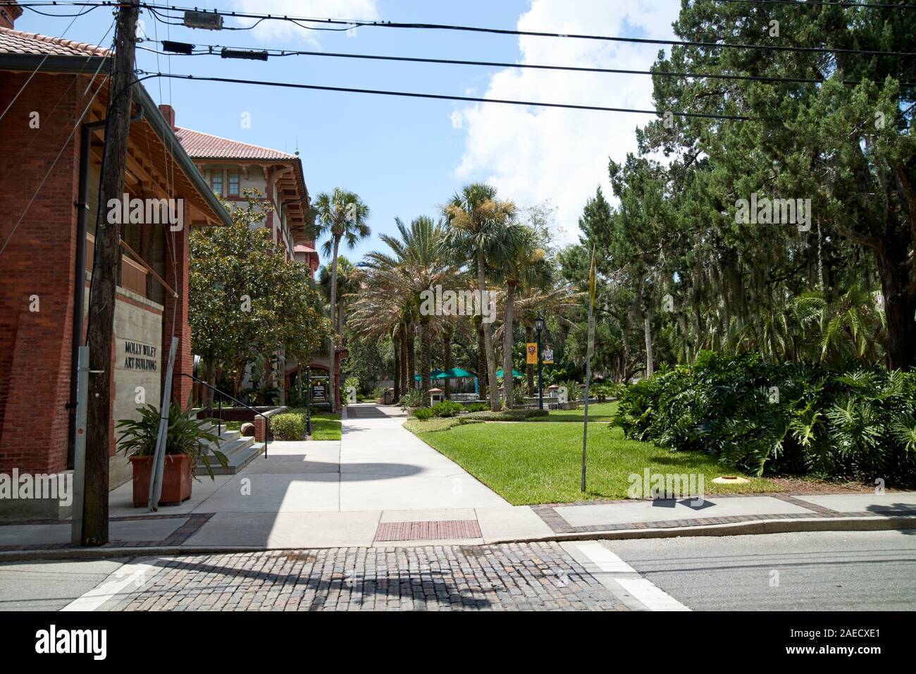 molly wiley art building and ponce de leon hotel flagler college campus ...