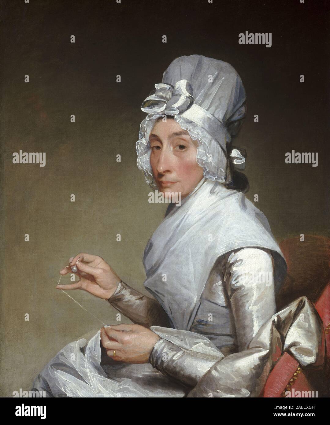Catherine Brass Yates is a portrait by Gilbert Stuart, dated 1793-1794 ...