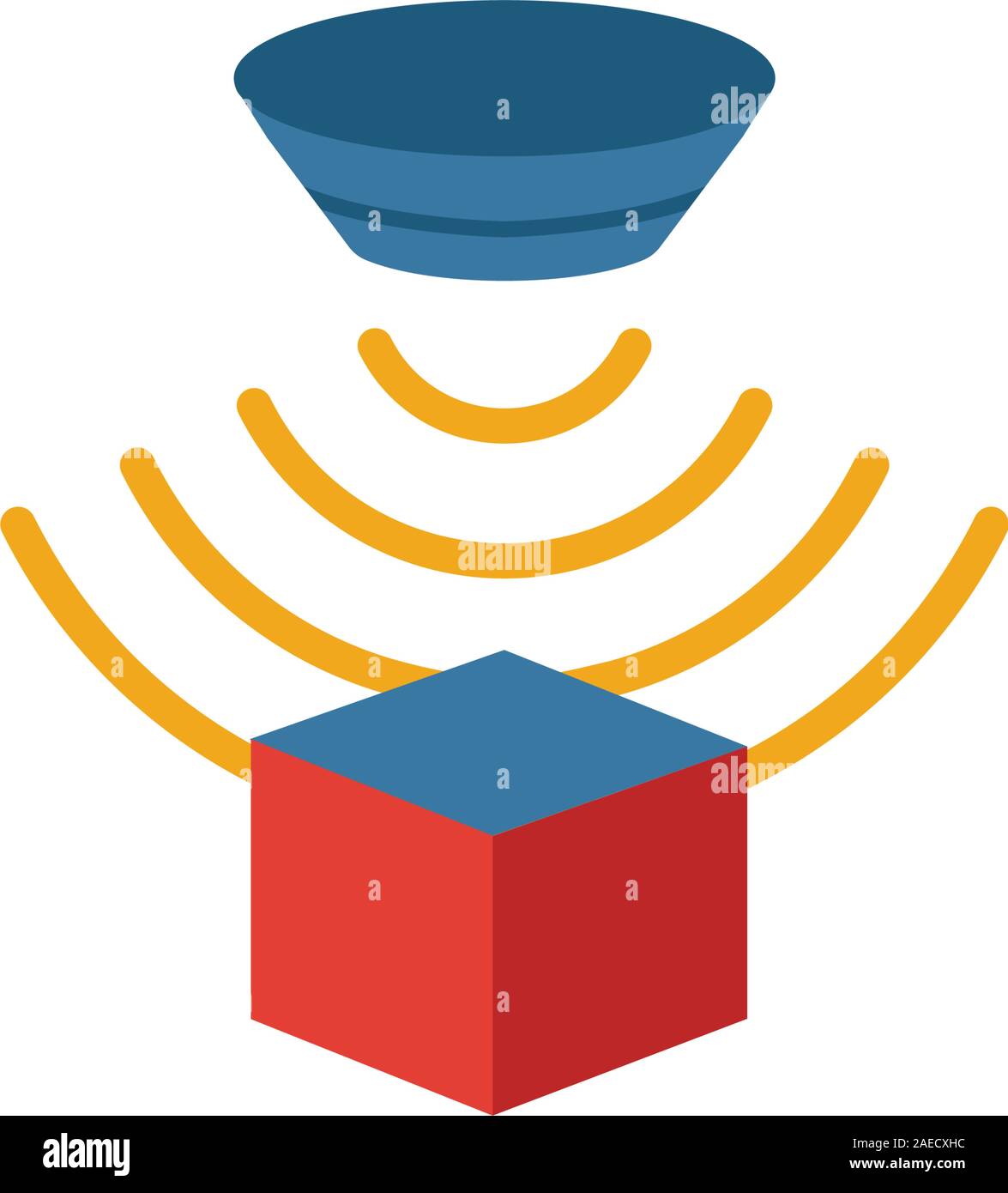 Proximity Sensor icon. Simple element from sensors icons collection ... Proximity Sensor icon. Simple element from sensors icons collection ...