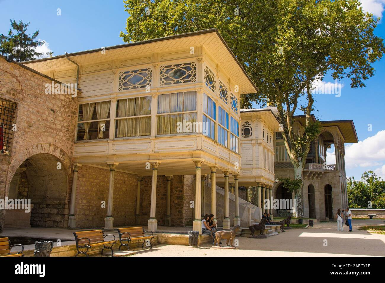 Istanbul, Turkey – September 6th 2019. The Sofa Kiosk, also called Kara ...