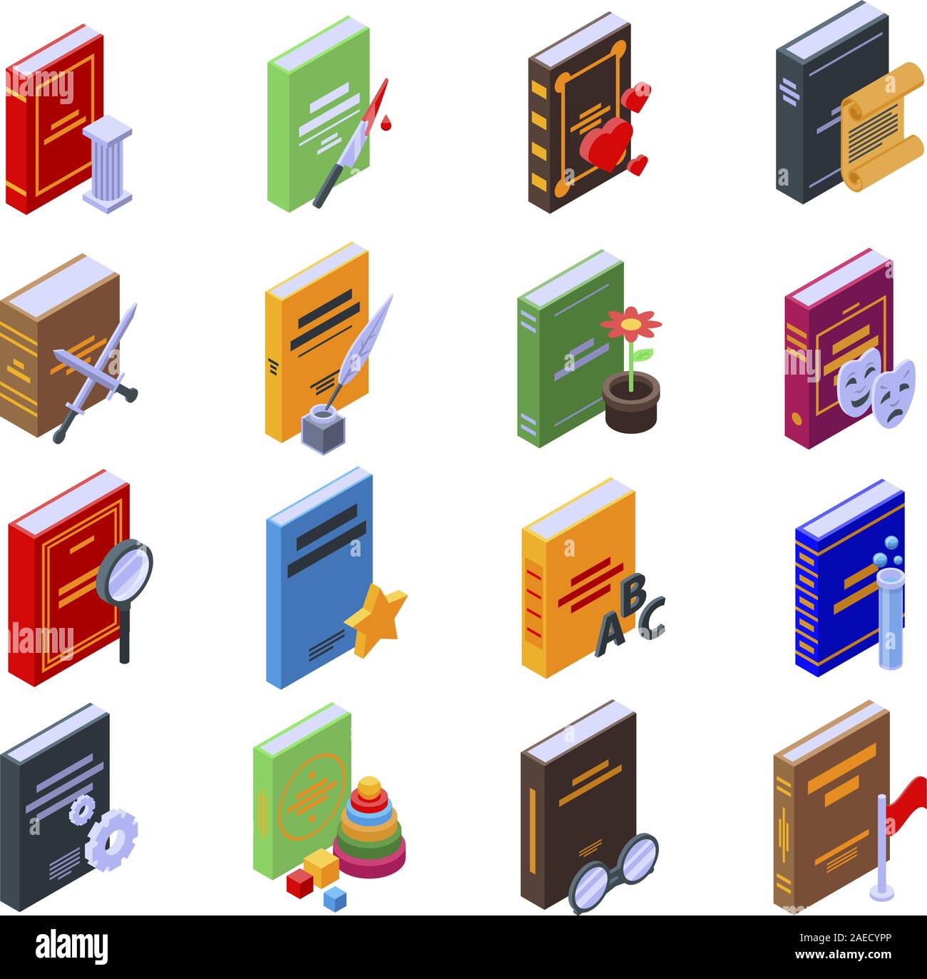 Literature genres Cut Out Stock Images & Pictures - Alamy