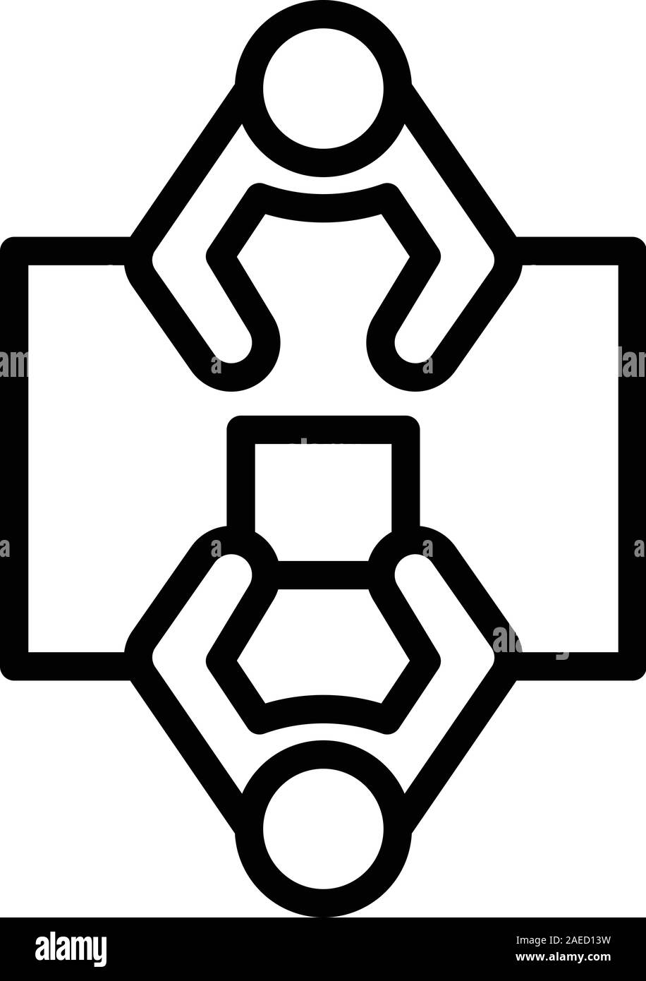 Customer talking icon, outline style Stock Vector Image & Art - Alamy