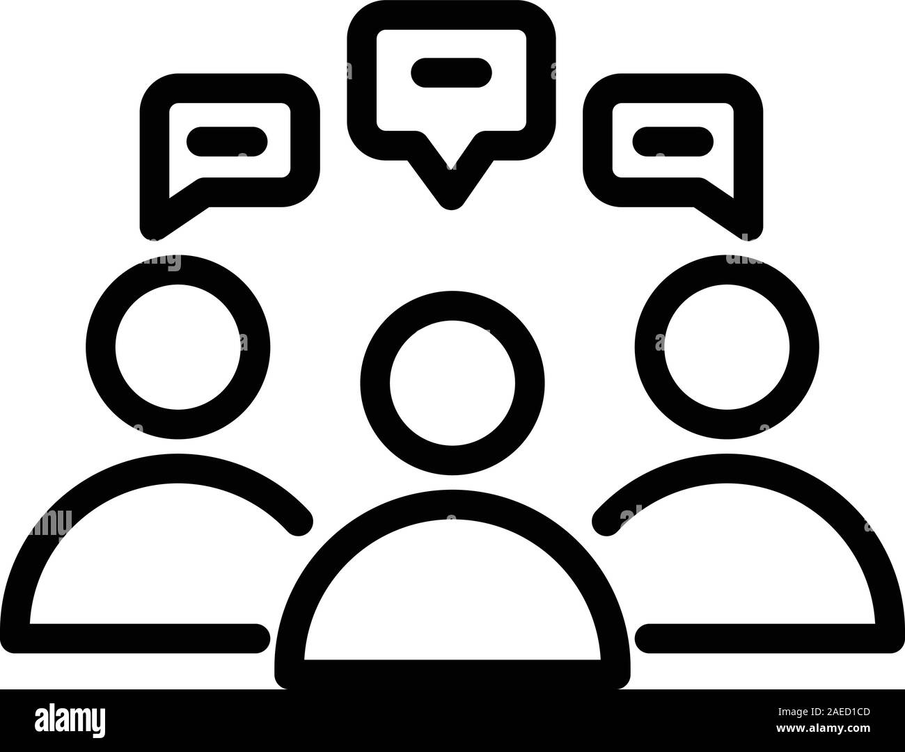 People experience icon, outline style Stock Vector Image & Art - Alamy