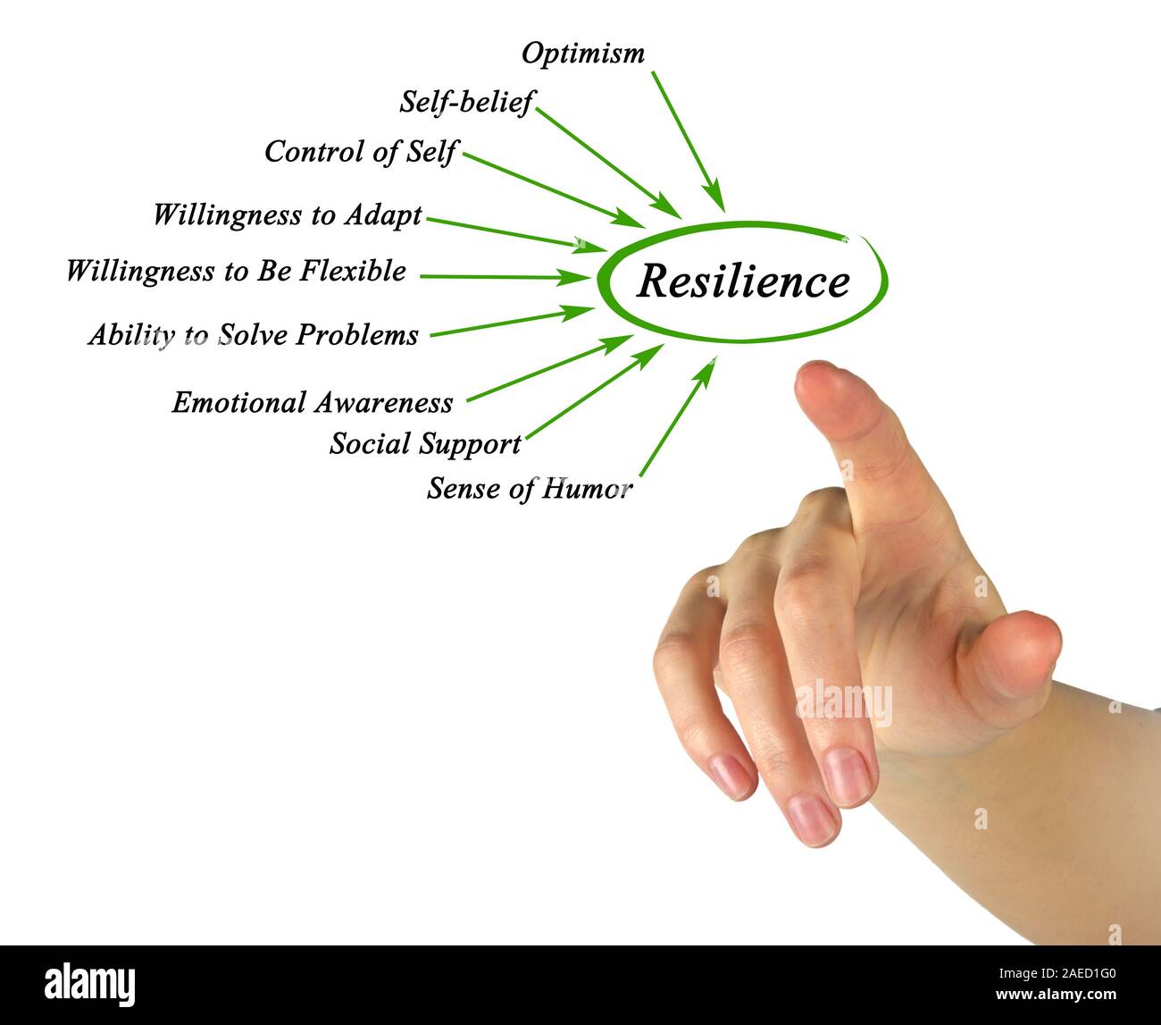 Diagram of Resilience Stock Photo - Alamy