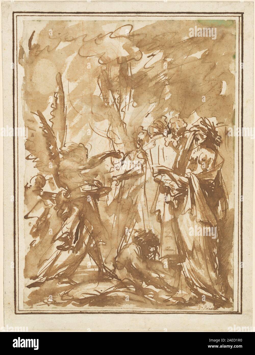 Scherzo with Antique Figures, created 1744-1745 by Giovanni Battista ...