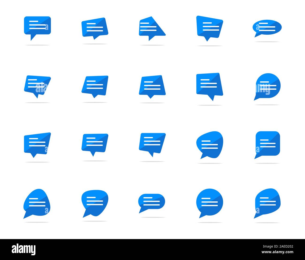 Typing in a chat bubble icon, comment sign symbol Stock Vector Image ...