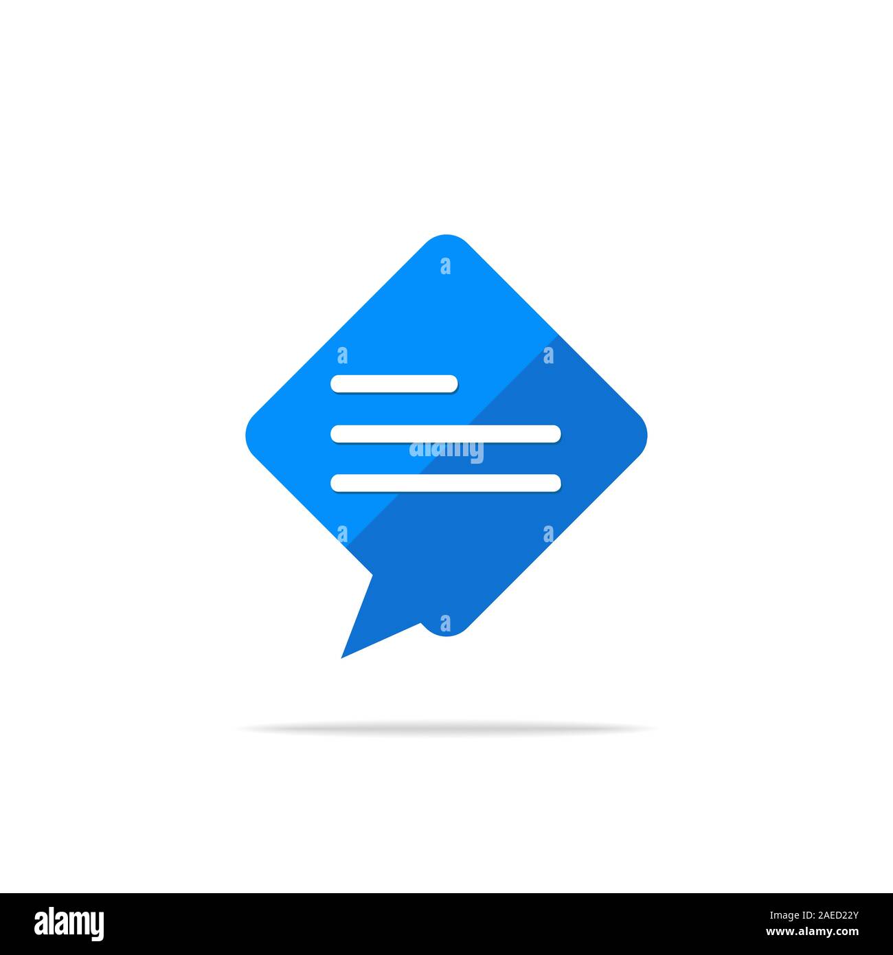 Typing in a chat bubble icon, comment sign symbol Stock Vector Image & Art - Alamy