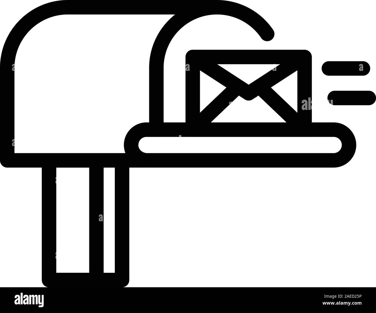 Overflowing mailbox Stock Vector Images - Alamy