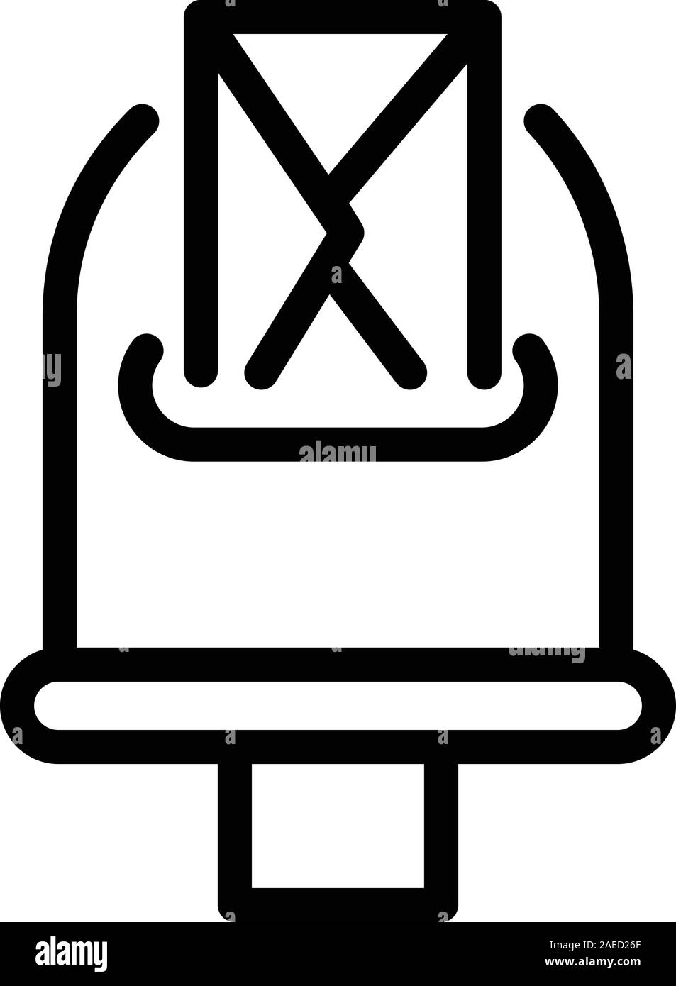 Envelope mailbox icon, outline style Stock Vector Image & Art - Alamy