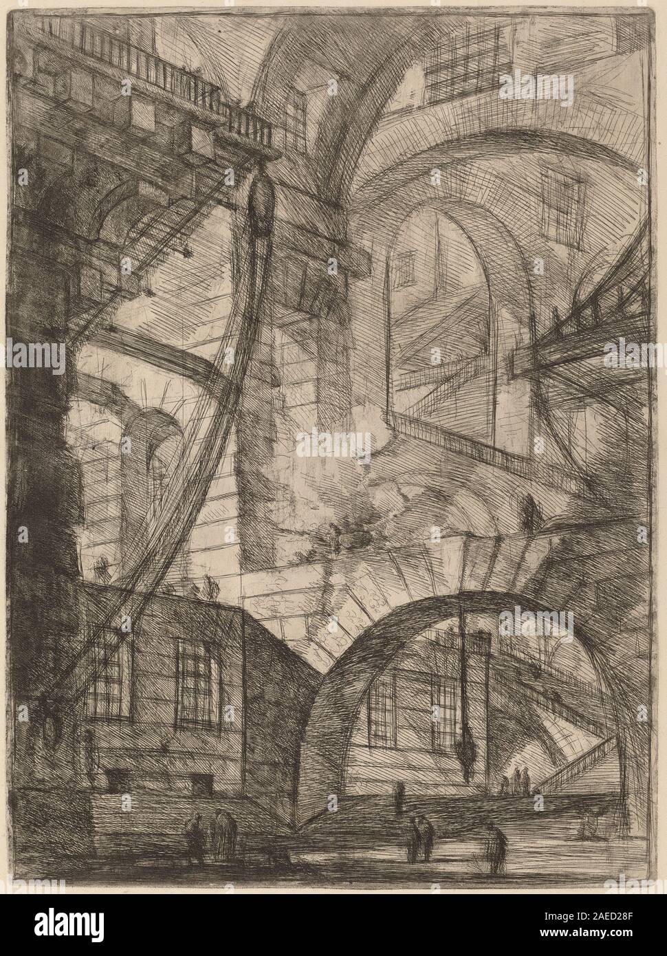 Giovanni Battista Piranesi’s 1749-1750 etching 'The Smoking Fire ...