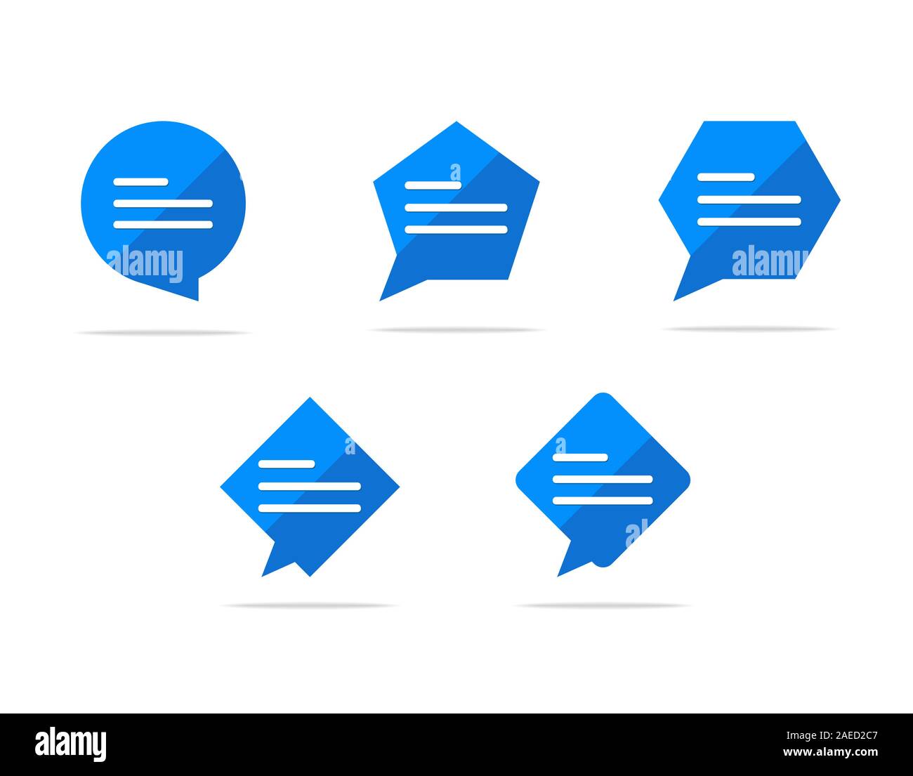 Typing in a chat bubble icon, comment sign symbol Stock Vector Image ...