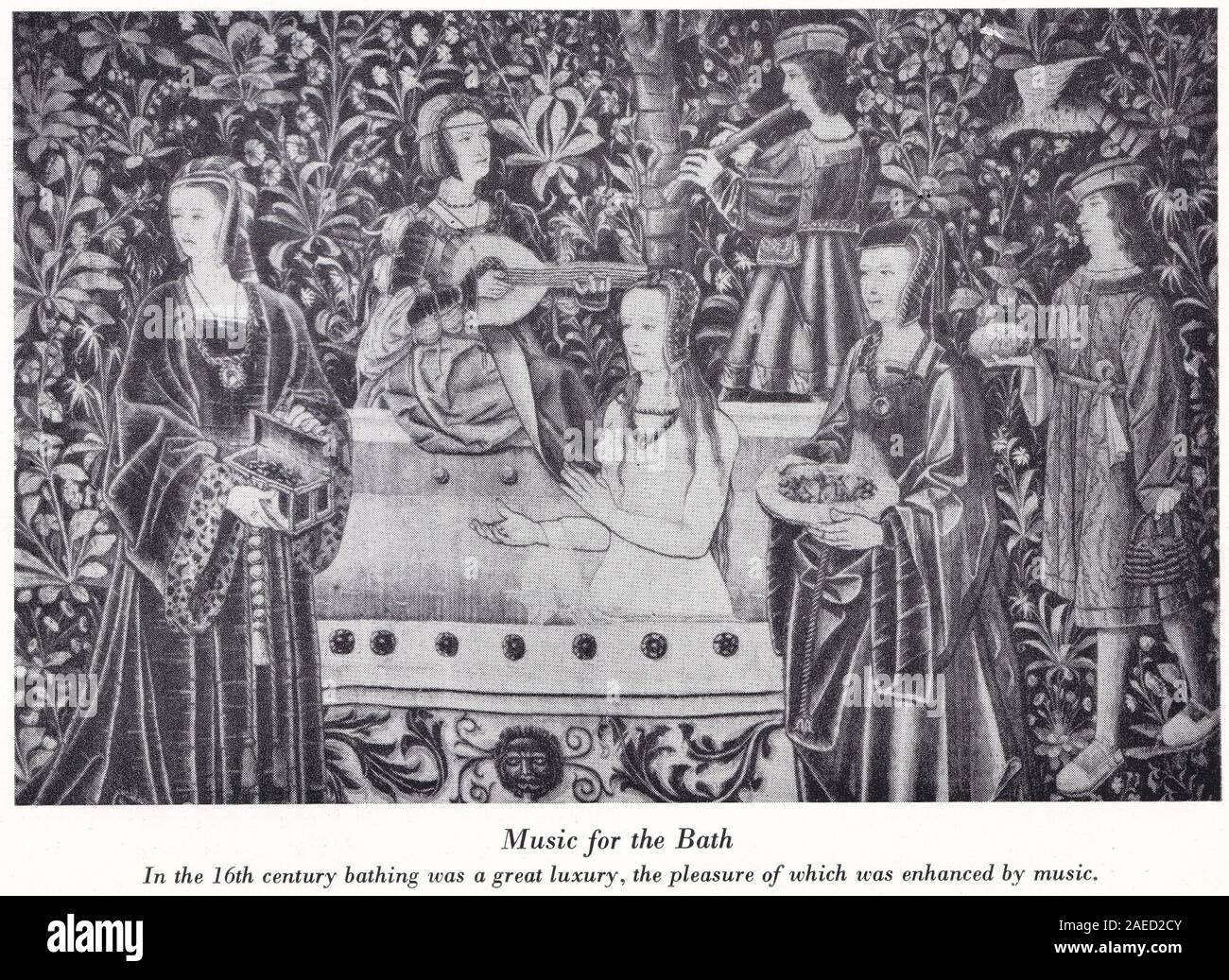 'Music for the bath' - 16th century bathing was a great luxury and the ...