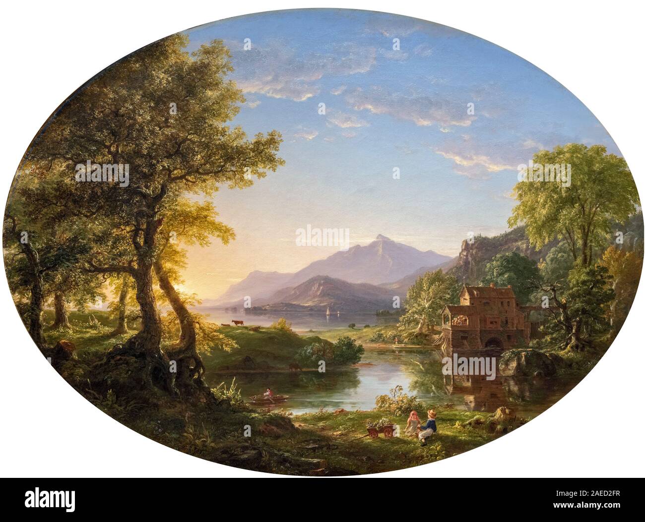 1801 sunset painting hi-res stock photography and images - Alamy
