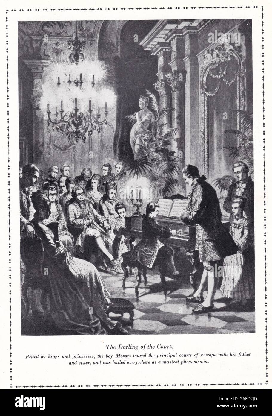 Wolfgang Amadeus Mozart - 'The Darling of the Courts' Mozart touring ...