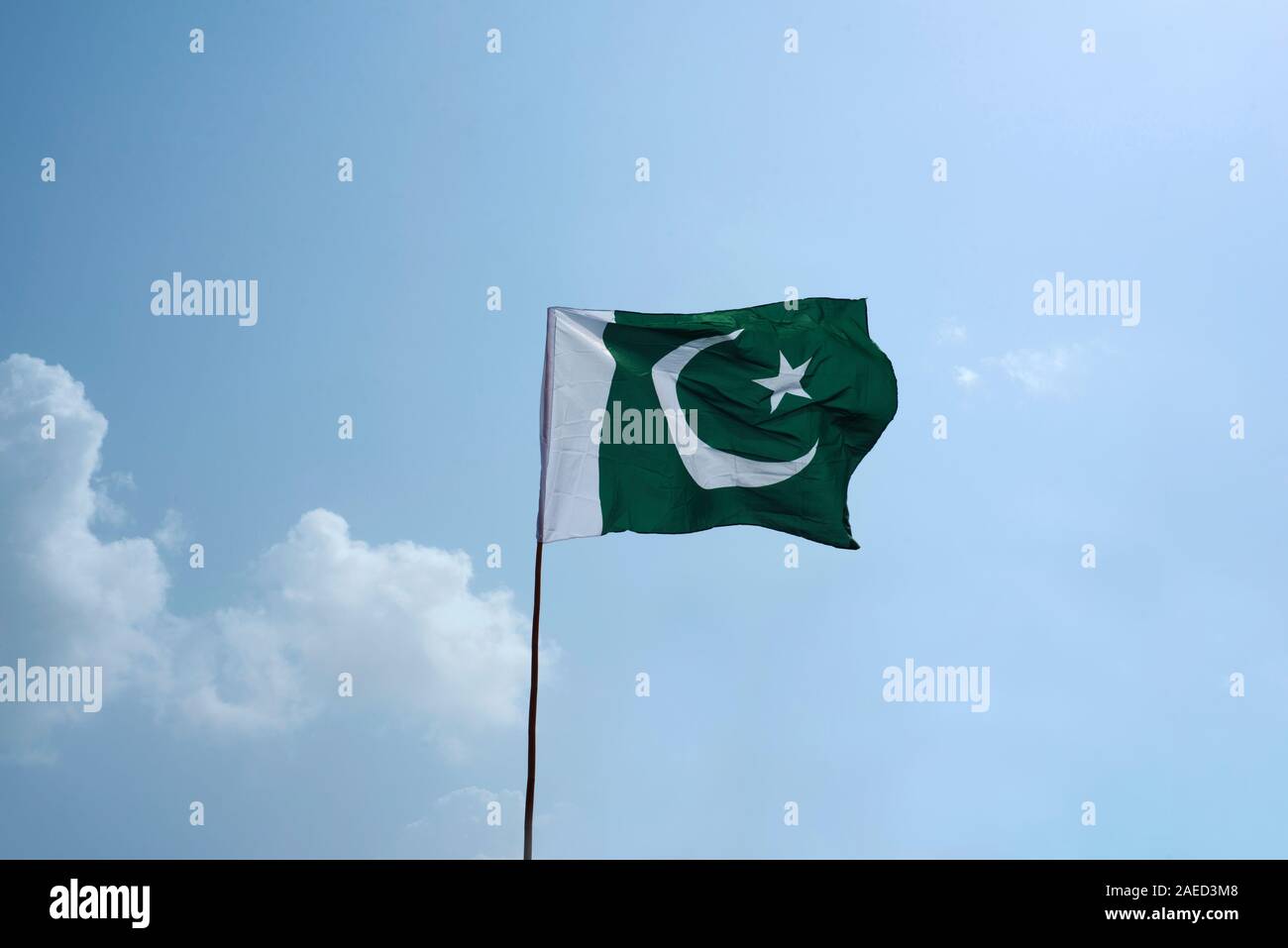 Pakistani Flag High Resolution Stock Photography and Images - Alamy
