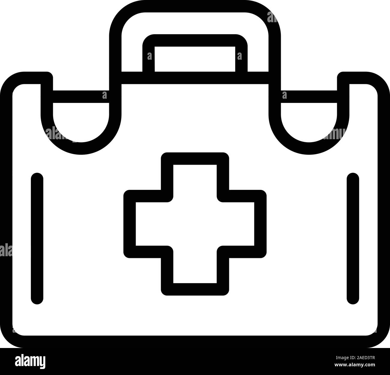 First aid kit icon, outline style Stock Vector Image & Art - Alamy