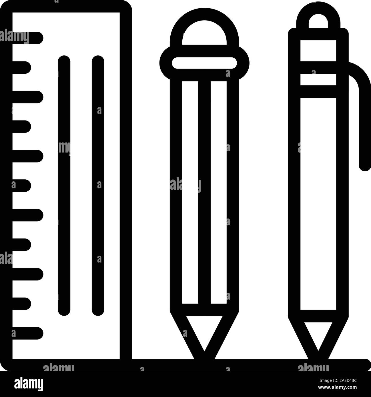 Ruler paper clip measurement hi-res stock photography and images - Alamy
