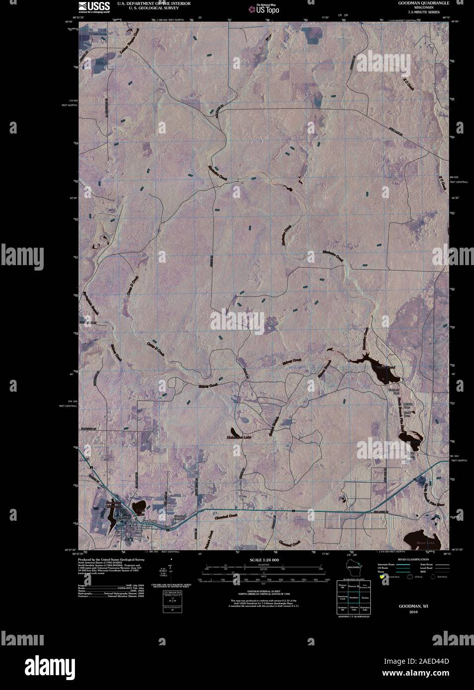 Map of goodman hi-res stock photography and images - Alamy