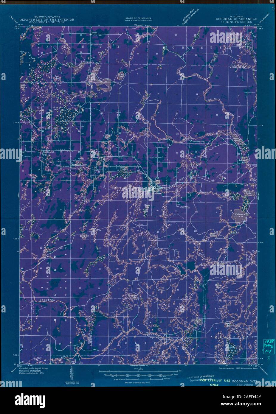 Map of goodman hi-res stock photography and images - Alamy