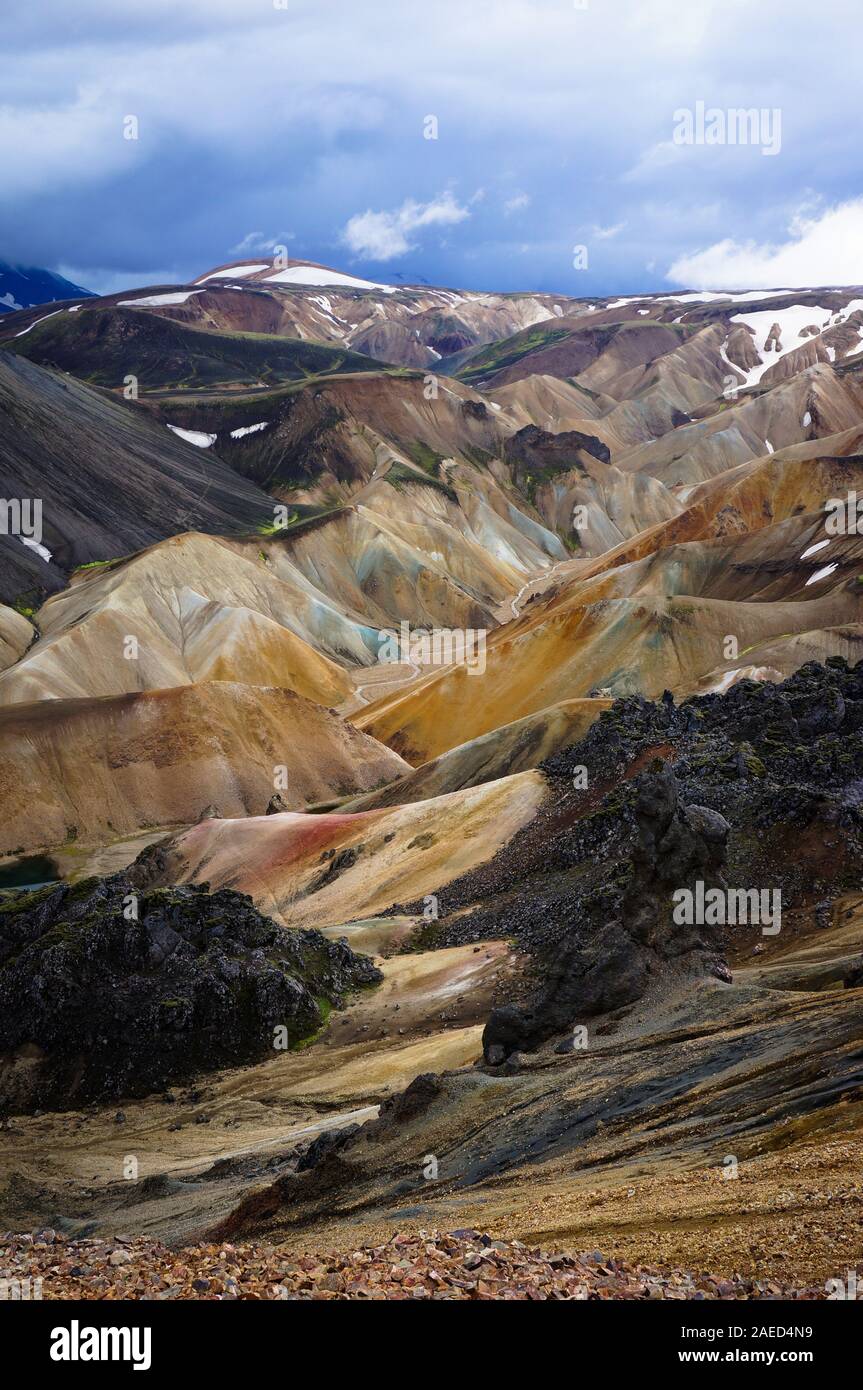 Rhyolite mountains hi-res stock photography and images - Alamy