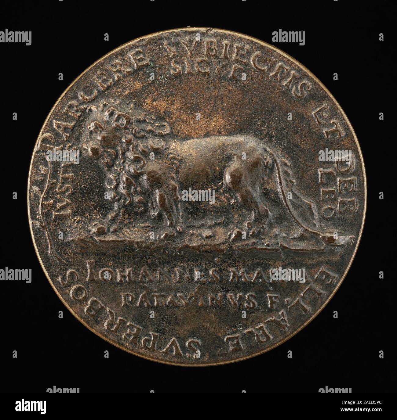 Giovanni Maria Mosca, Lion (reverse), 1532 Lion [reverse]; 1532date ...