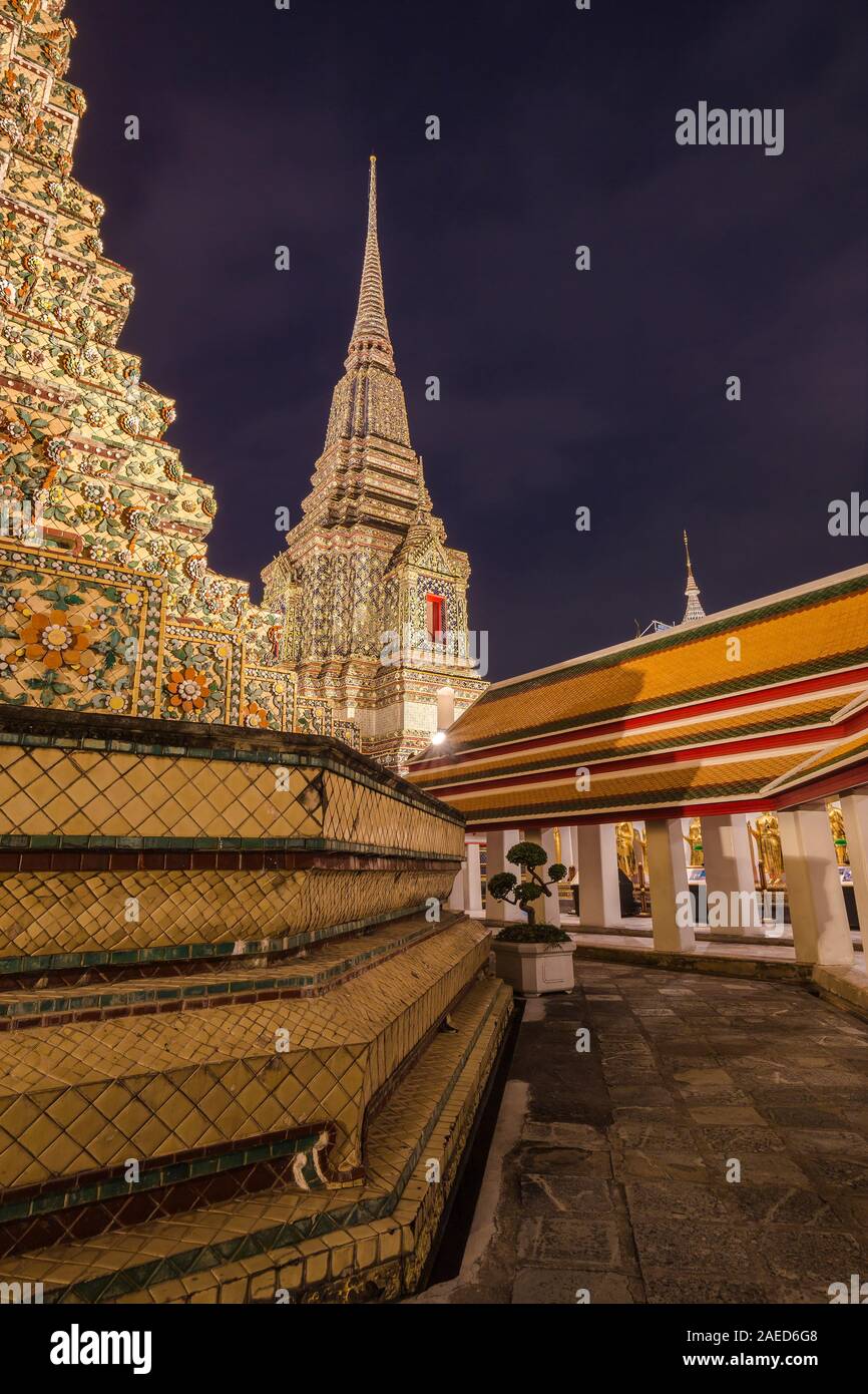 Buddhist stupa with multi colored mosaic hi-res stock photography and ...