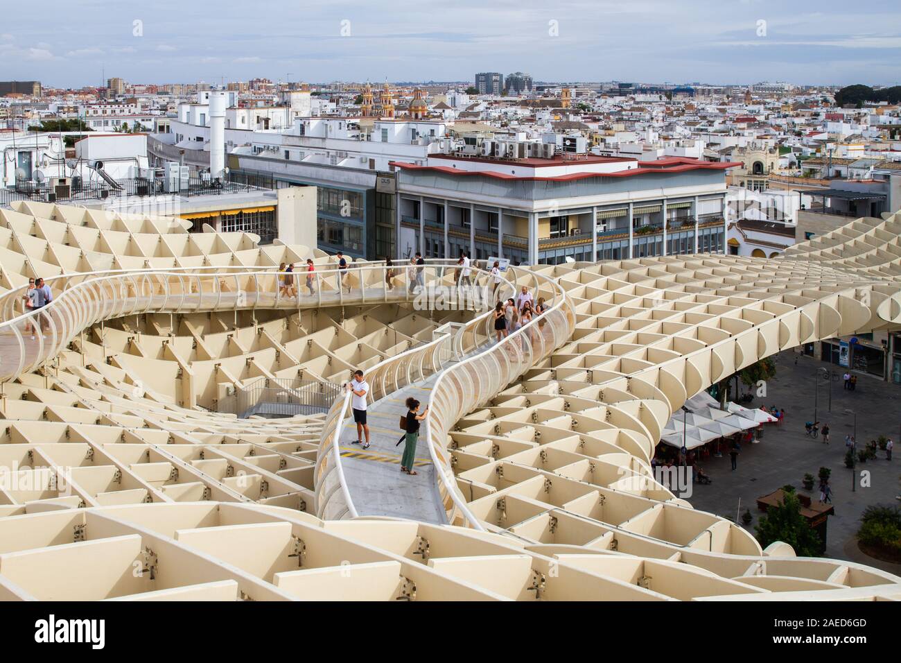 Sevilla, Spain - September, 21: View of Sevilla Mushrooms , also known ...