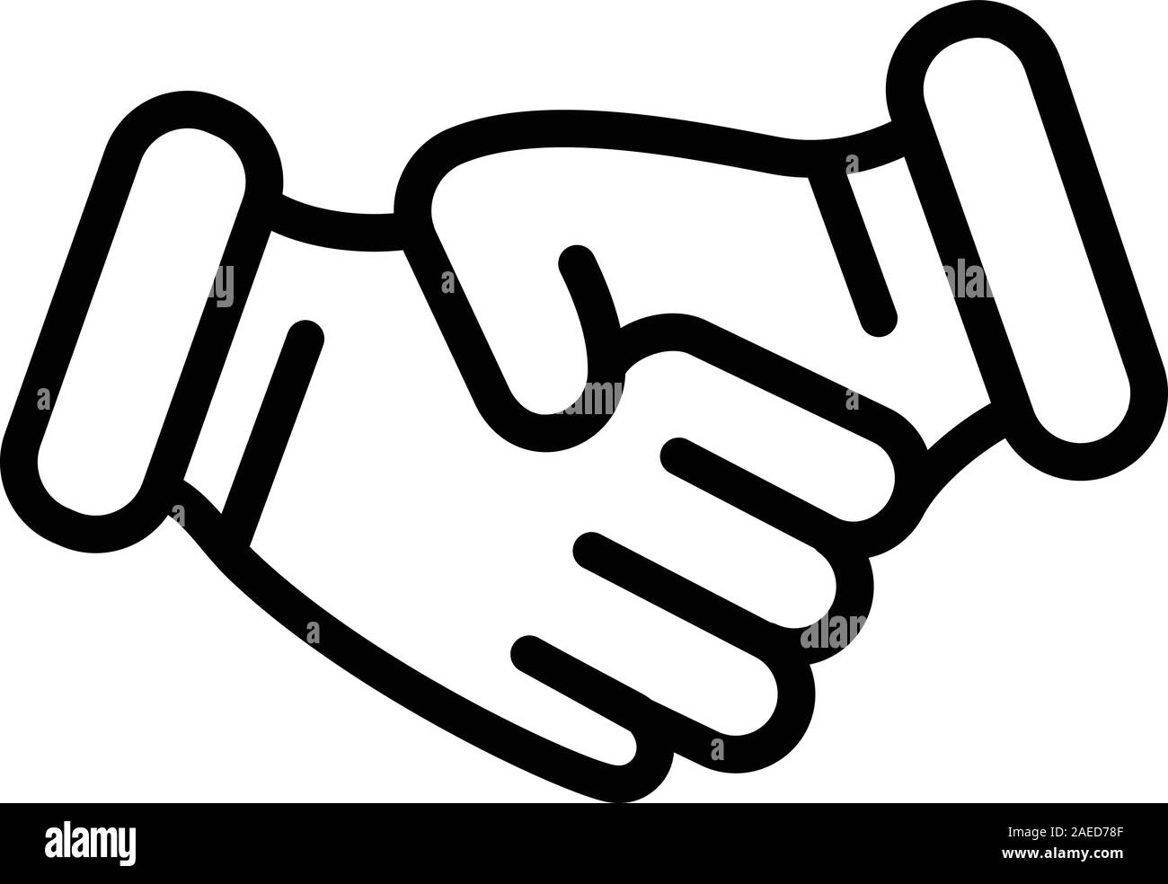 Business handshake icon, outline style Stock Vector Image & Art - Alamy Business handshake icon, outline style Stock Vector Image & Art - Alamy