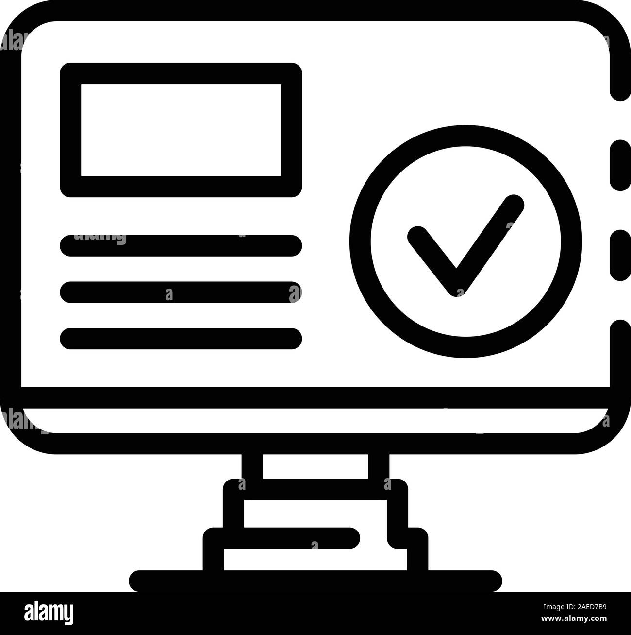 Computer biometric authentication icon, outline style Stock Vector ... Computer biometric authentication icon, outline style Stock Vector ...