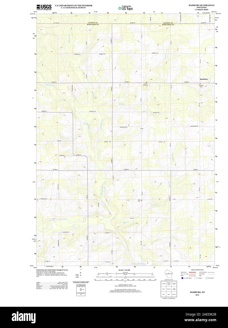 Hamburg maps Cut Out Stock Images & Pictures - Alamy