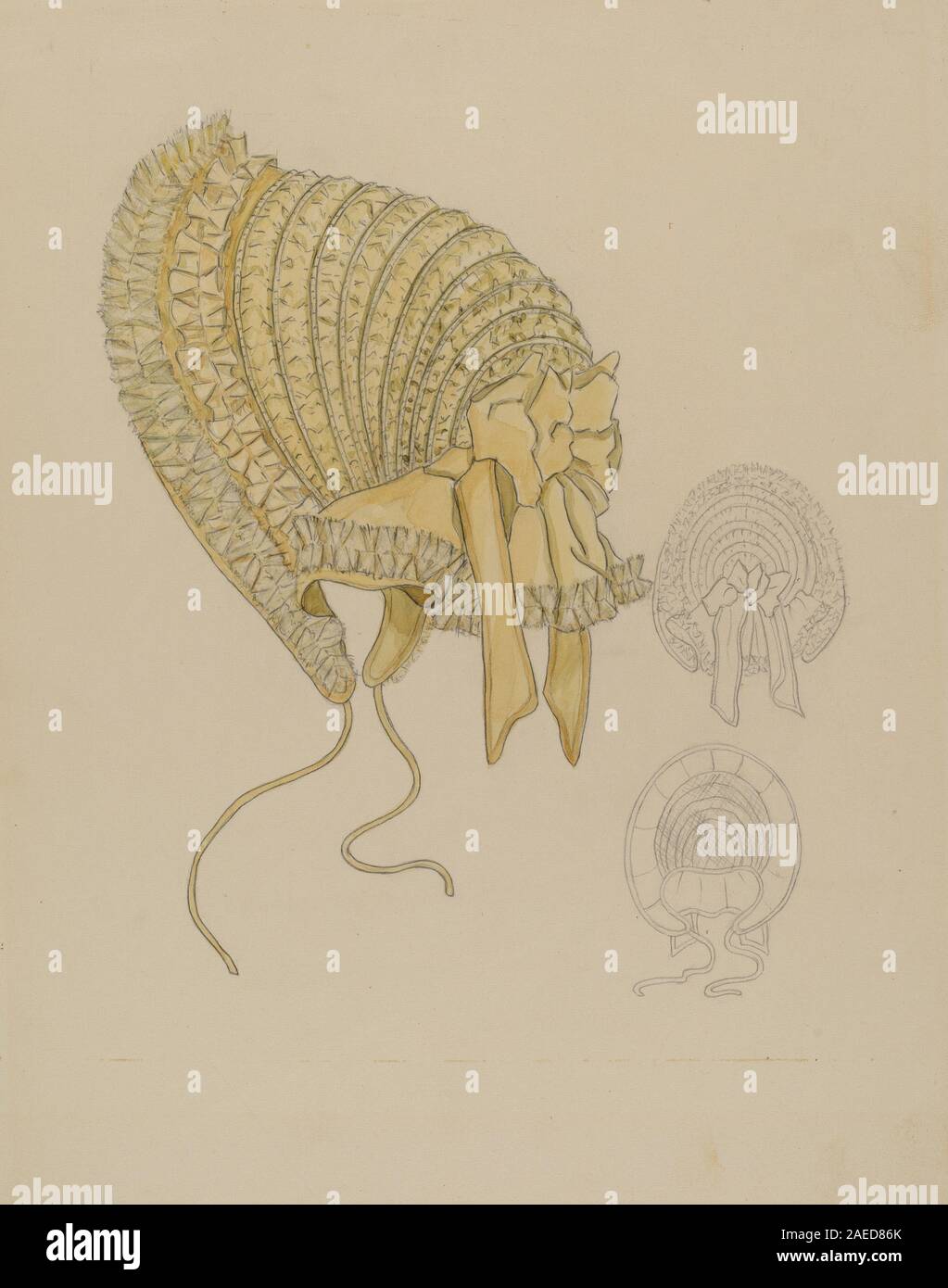 Gladys Cook, Bonnet, 1935-1942 Bonnet; 1935/1942 Stock Photo - Alamy