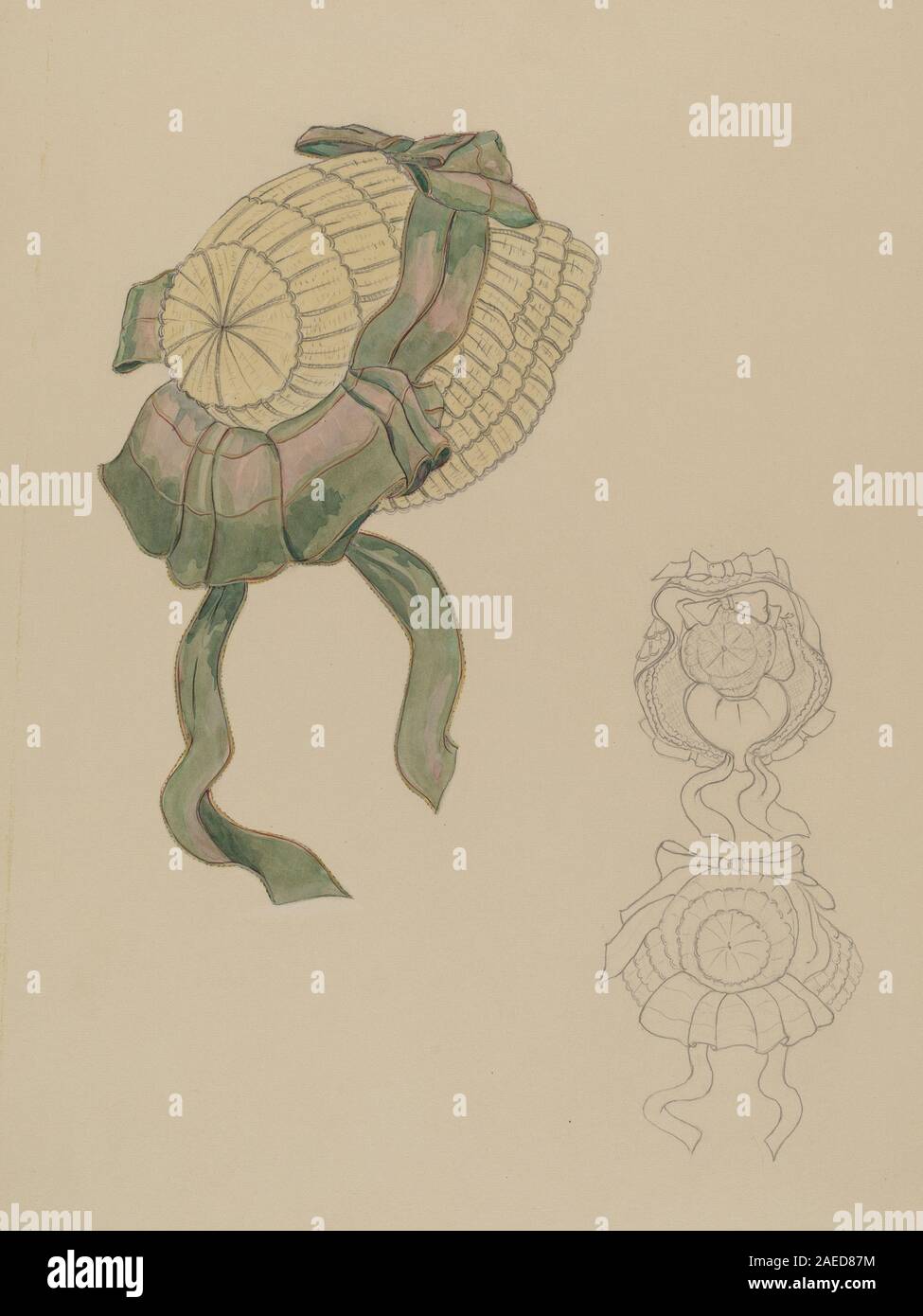 Gladys Cook, Bonnet, 1935-1942 Bonnet; 1935/1942 Stock Photo - Alamy