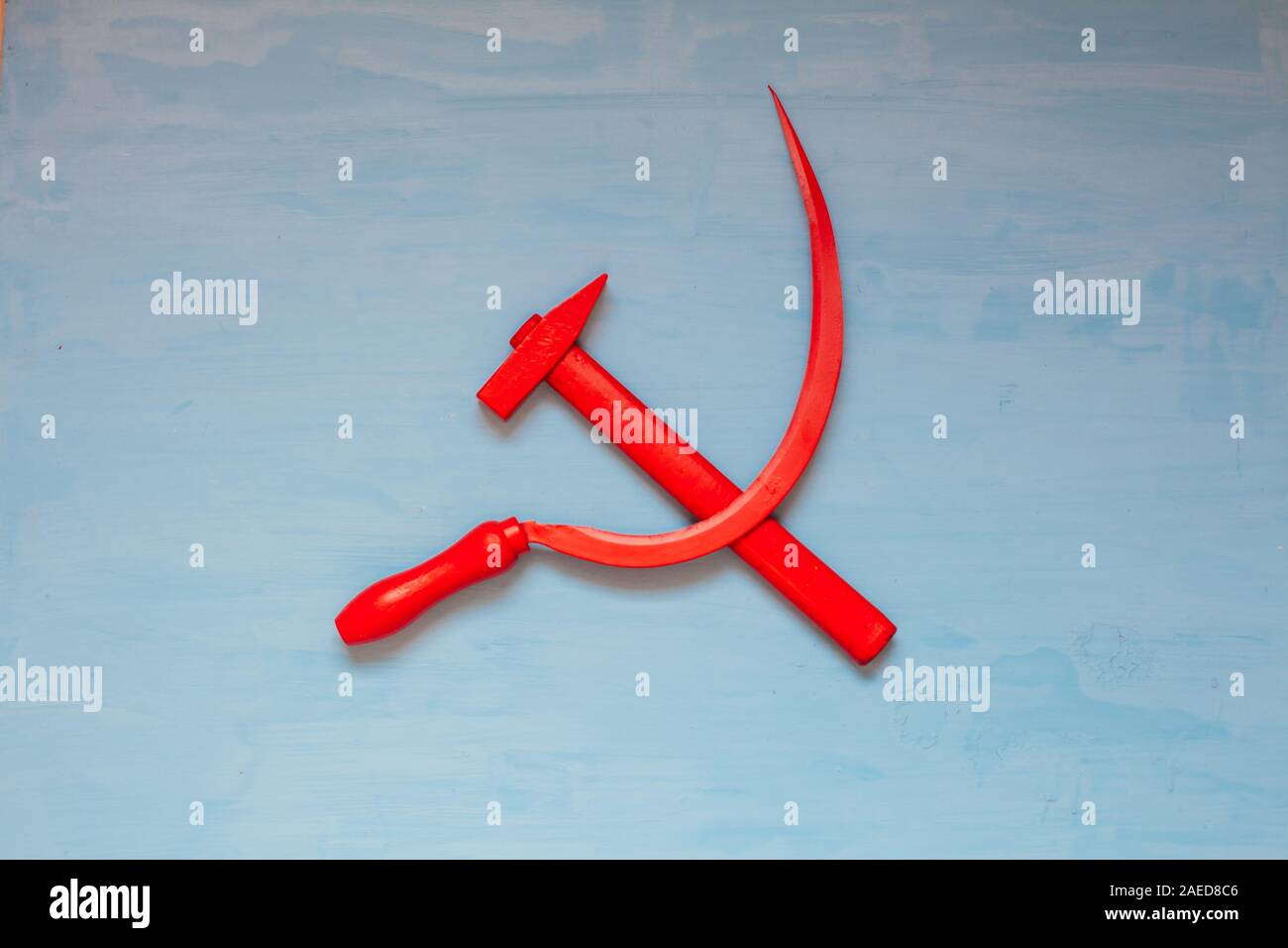 red sickle and hammer symbol of Soviet Union commonism history of ...