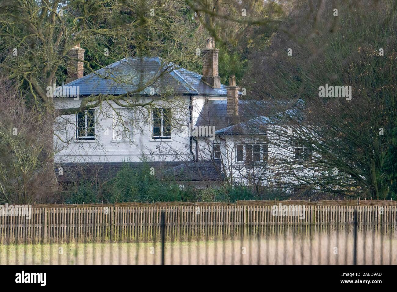 Picture shows a general view of Frogmore Cottage (the home of The Duke ...
