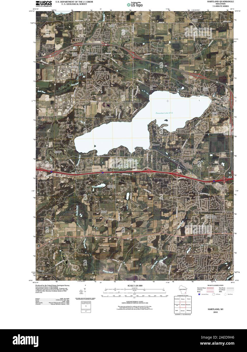 Hartland map Cut Out Stock Images & Pictures - Alamy