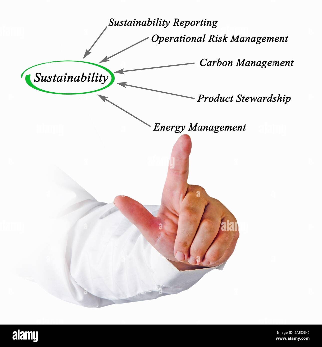 Diagram of sustainability Stock Photo - Alamy