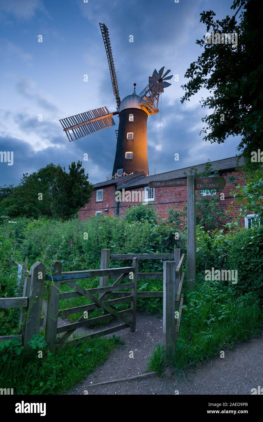 Skidby Mill, Hull, Yorkshire, England Stock Photo - Alamy