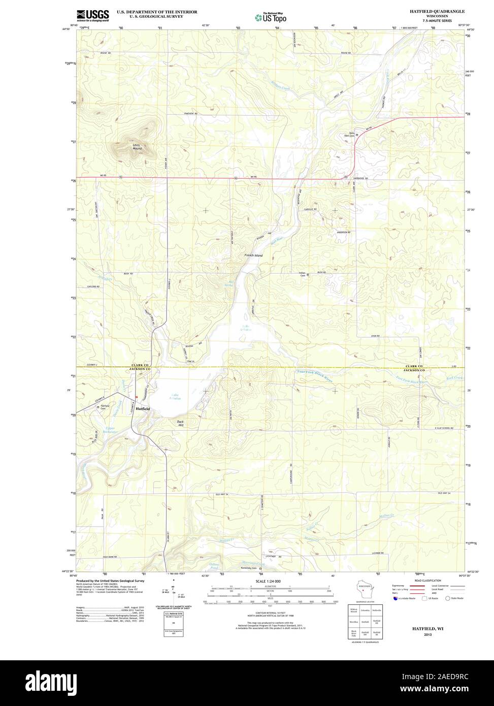 Hatfield map Cut Out Stock Images & Pictures - Alamy