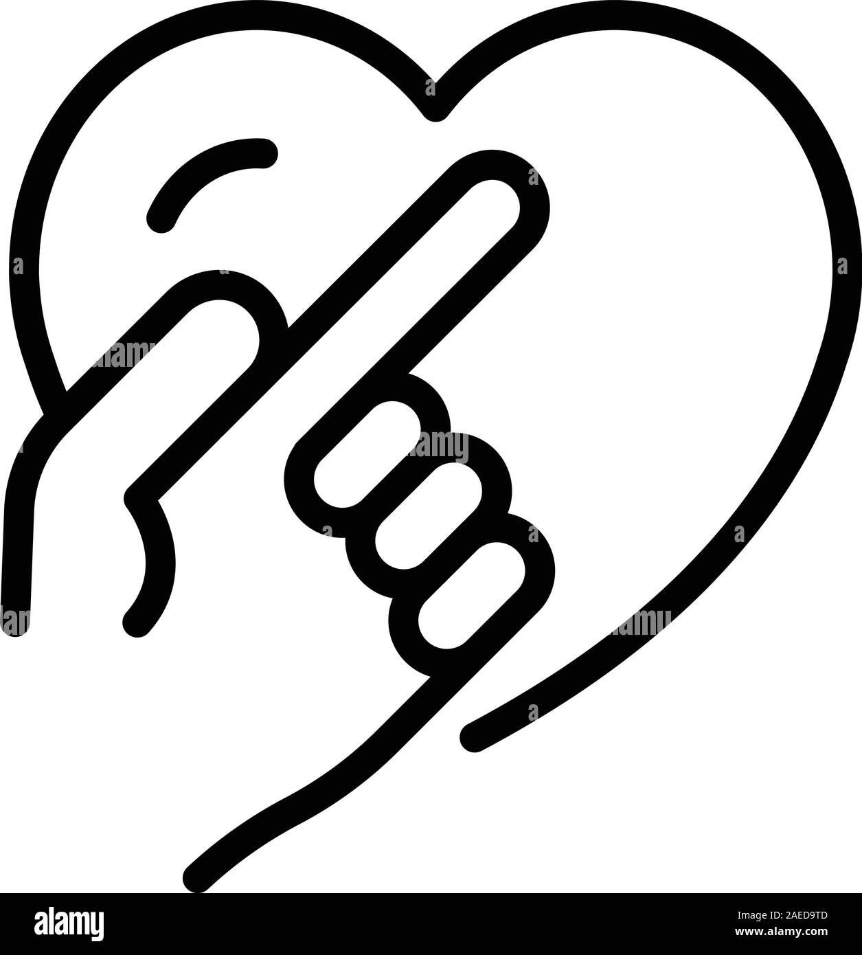 Woman thumb and index finger Black and White Stock Photos & Images - Alamy