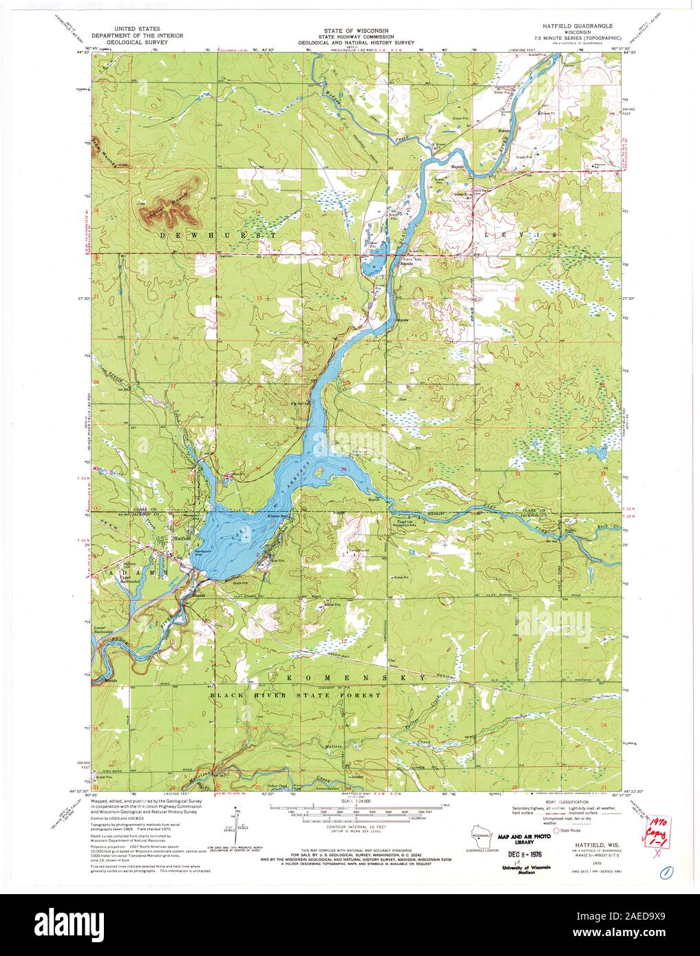 Map of hatfield Cut Out Stock Images & Pictures - Alamy