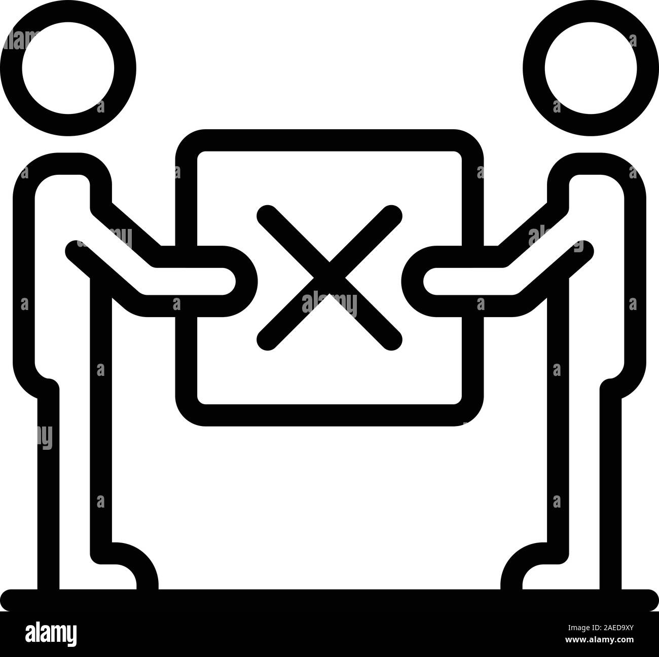 Home relocation icon, outline style Stock Vector Image & Art - Alamy