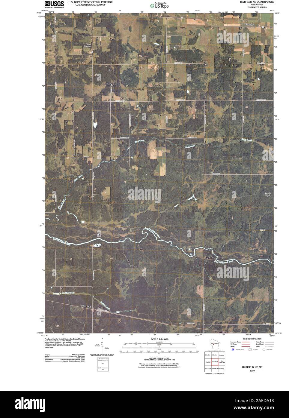 Hatfield map Cut Out Stock Images & Pictures - Alamy