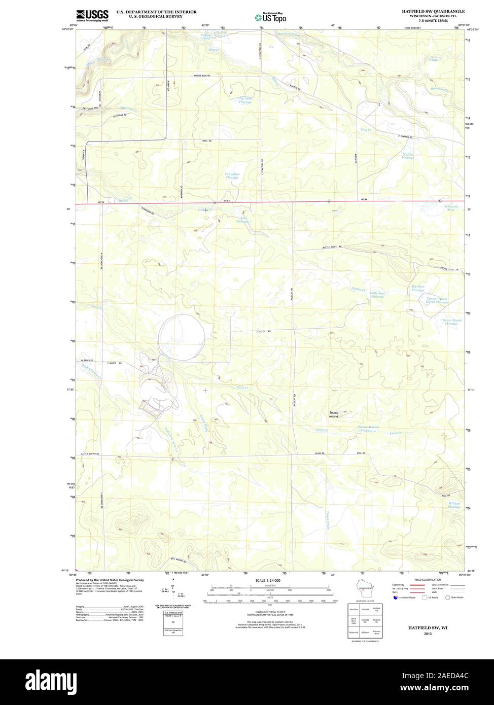 Hatfield map Cut Out Stock Images & Pictures - Alamy