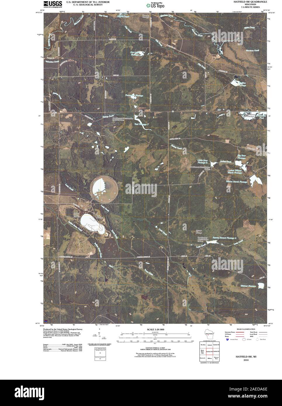 Map of hatfield Cut Out Stock Images & Pictures - Alamy